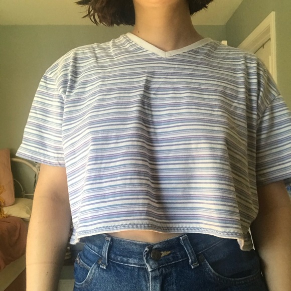 Tops | Vintage Cropped Tee | Poshmark
